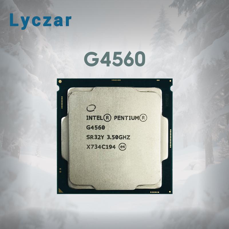Intel Pentium G4560 Processor LGA 1151 3.5GHz 3M Cache Dual-Core 54W Lyczar Desktop CPU | Shopee ...