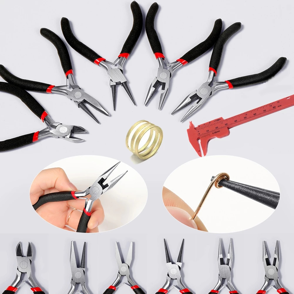 1Pcs Multi Size Black Jewelry Pliers Tools For Handcraft Beadwork ...
