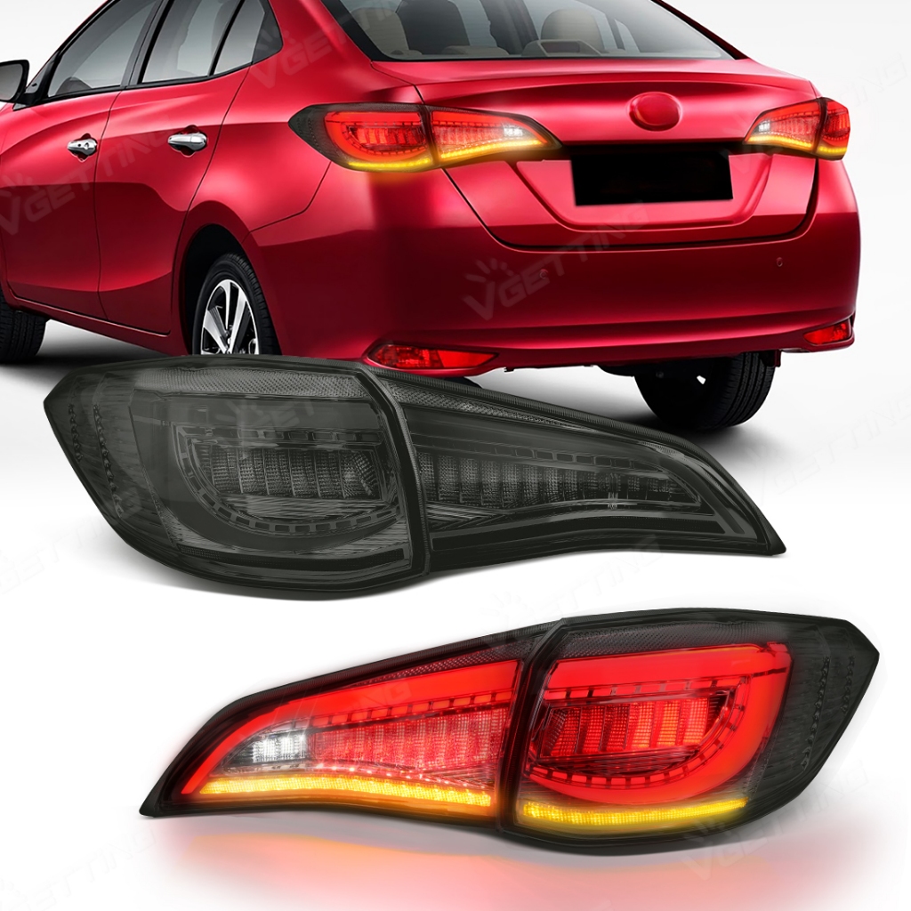 Car Lights for Toyota Yaris Vios LED Tail Light 2018 2019 2020 2021 ...