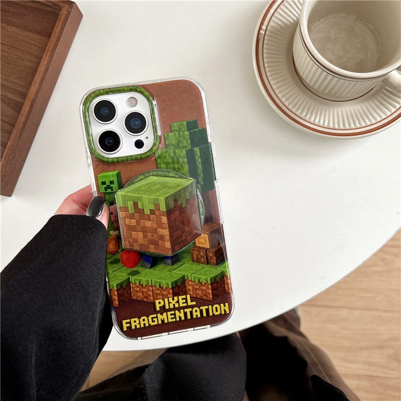 iPhone 16 Pro max 15 Pro max Cartoon illustration pattern TPU material ...