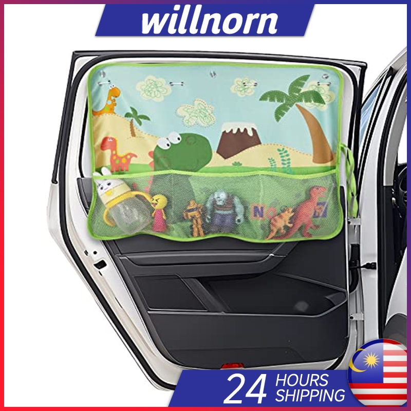 🔥【HOT SALE】Car Sun Shade UV Protection Curtain Side Window Adjustable ...