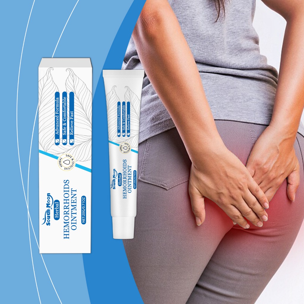 South Moon Pure Herbal Hemorrhoid Removal Cream External Internal Mixed ...
