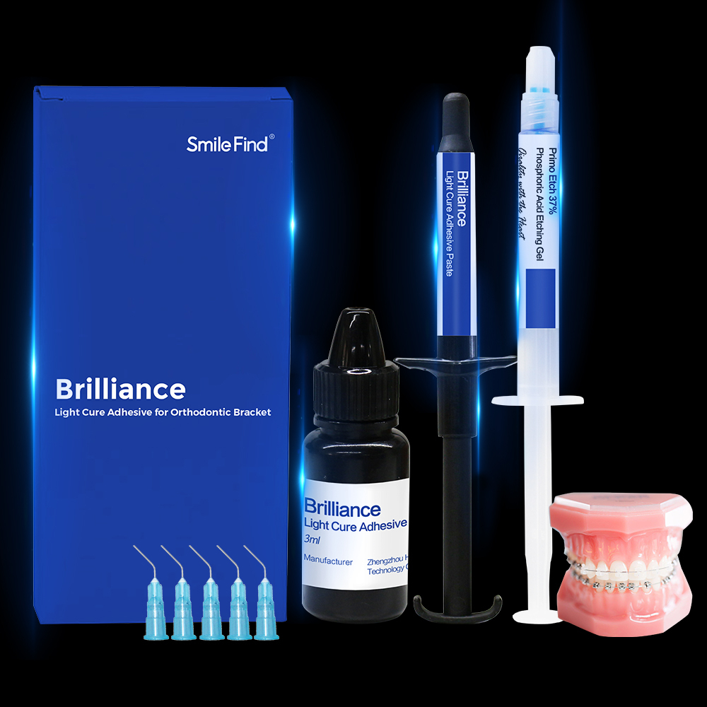 Dental Orthodontic Light-cure Adhesive Kit Bondable Glue Bonding ...