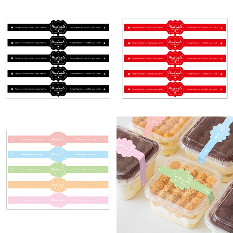 50pcs Adhesive Tamper Proof Sealing Stickers - Security Seal Labels for ...
