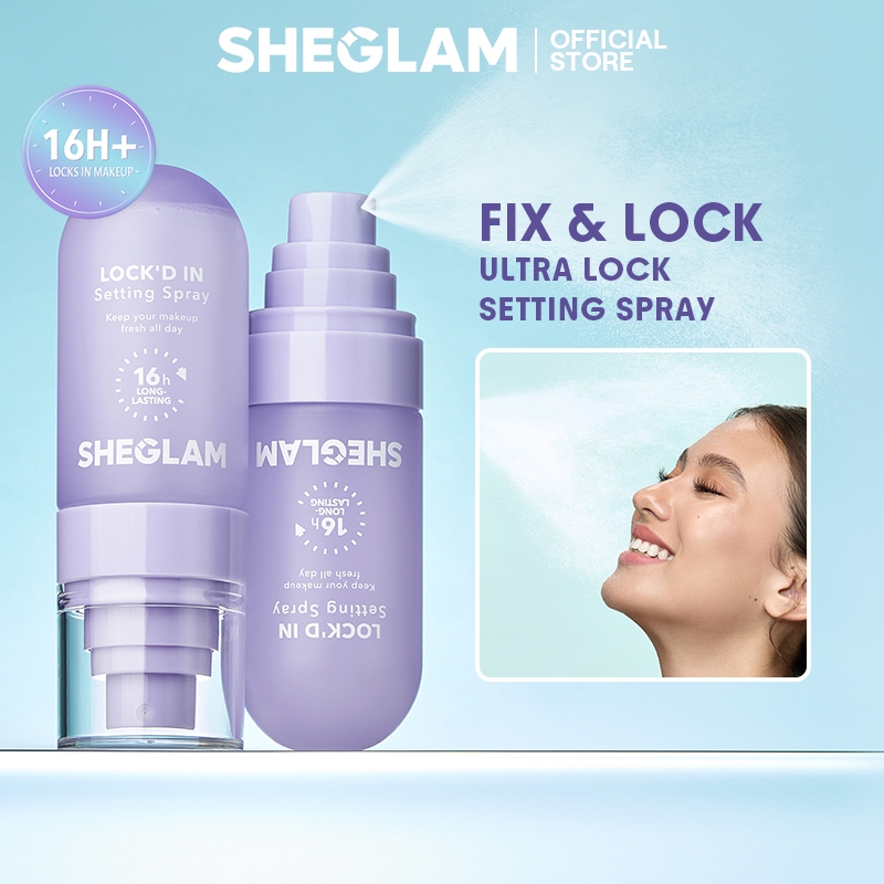 SHEGLAM Setting Spray Mattifying Effect Quick-Drying Locking Oil ...