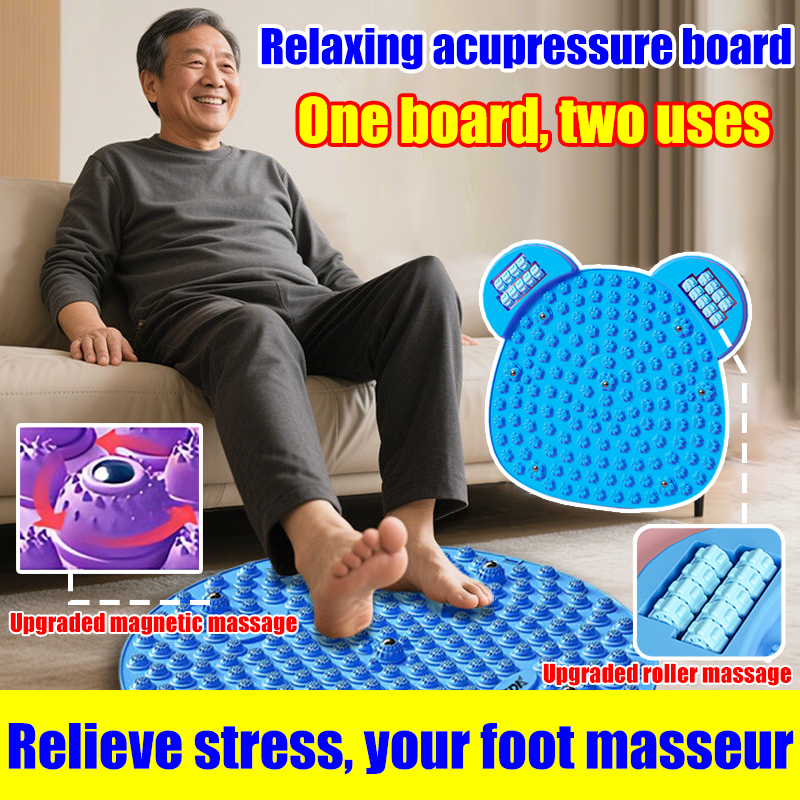 🎉Relaxing acupressure board One board, two uses🎉 foot massage tools ...