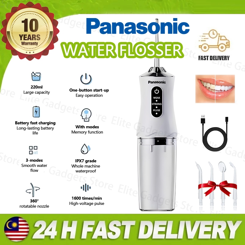 Panasonic Oral Irrigator 100% Authentic [10 Years Warranty-Malay Stock ...