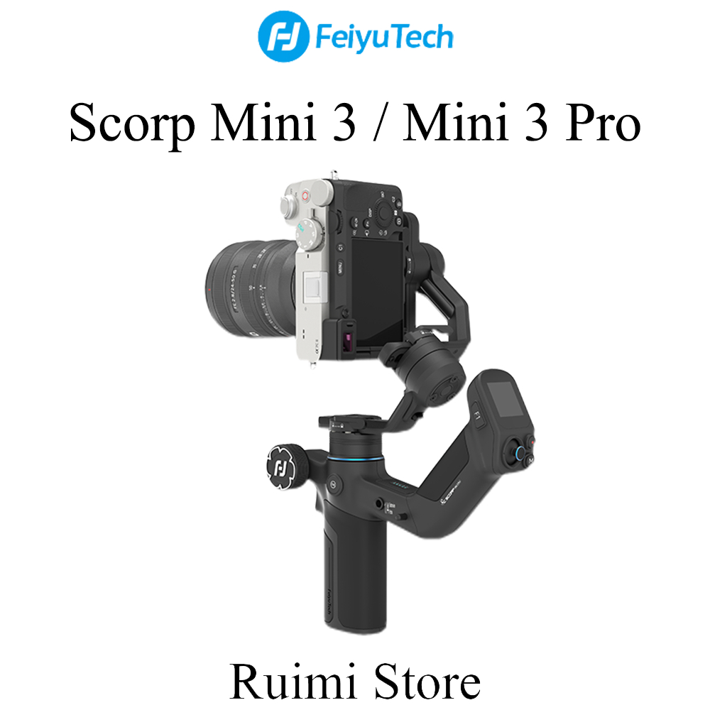 FeiyuTech Scorp Mini3/Mini3Pro 3-Axis Smartphone&Camera Stabilizer, AI ...