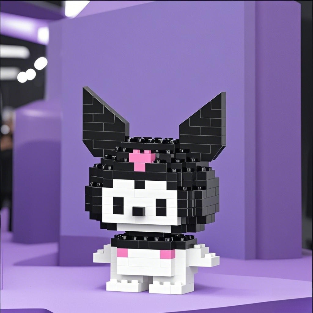 Mini Lego Assembled Building Block Toy Cute Nano Blocks Cartoon Series ...