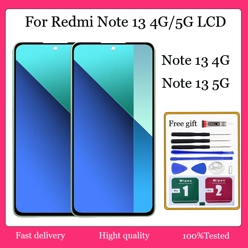 Original AMOLED Redmi Note 13 4G 5G LCD Display Touch Screen Replacement | Shopee Malaysia