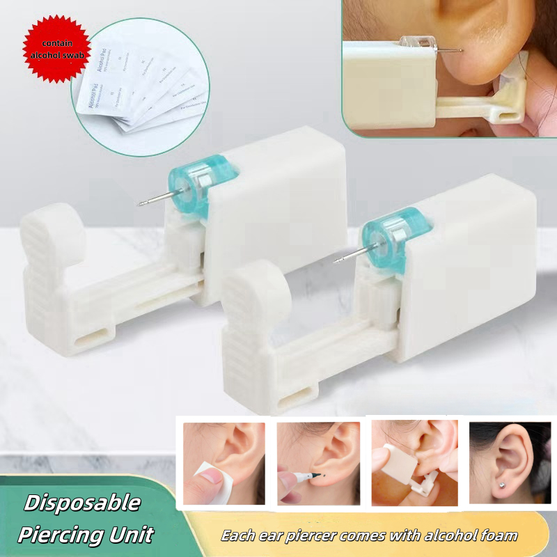 Second-Generation Disposable Titanium Steel Stud Earrings Ear Jewelry ...