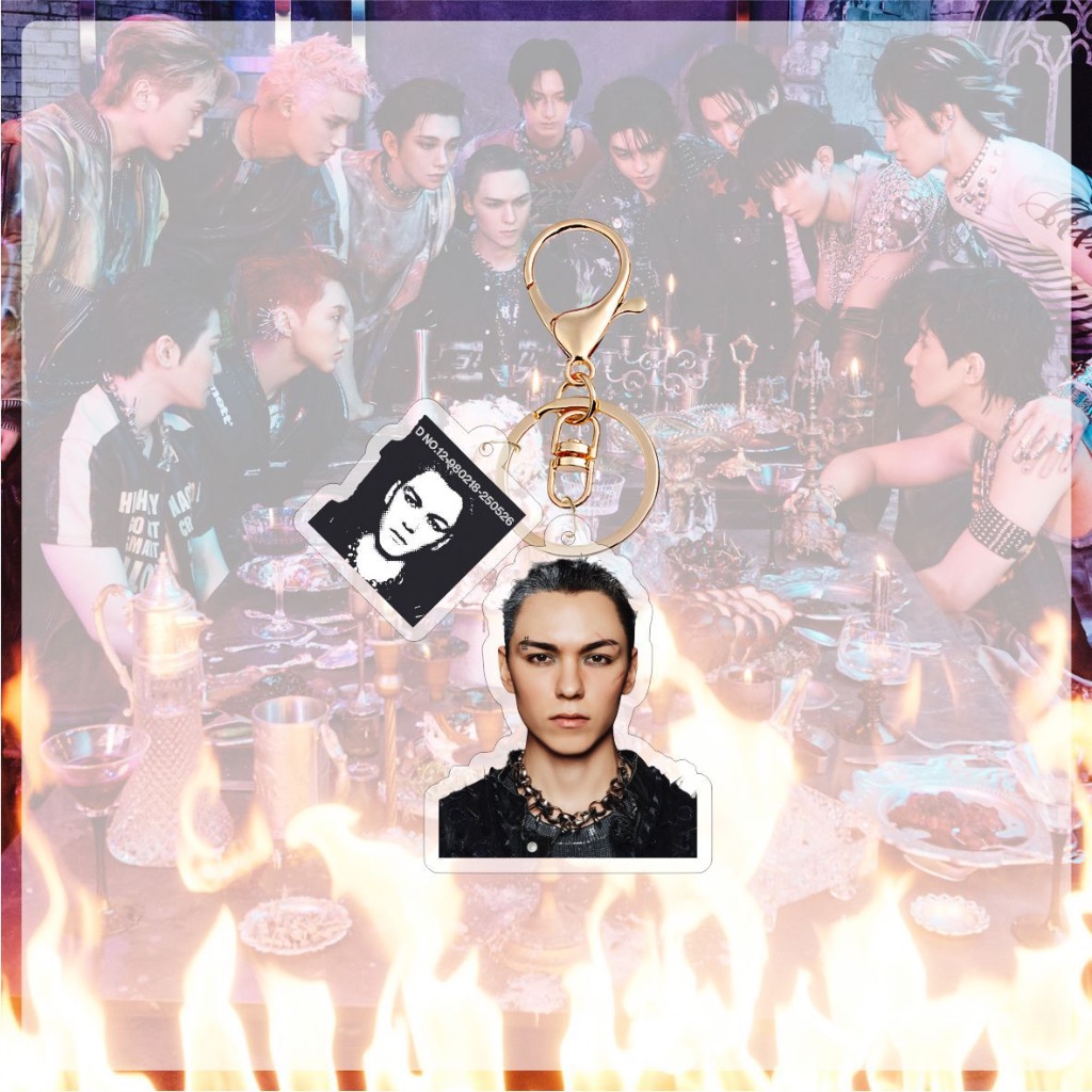 SEVENTEEN New Album Acrylic Keychain Bag Pendant Star Merchandise ...