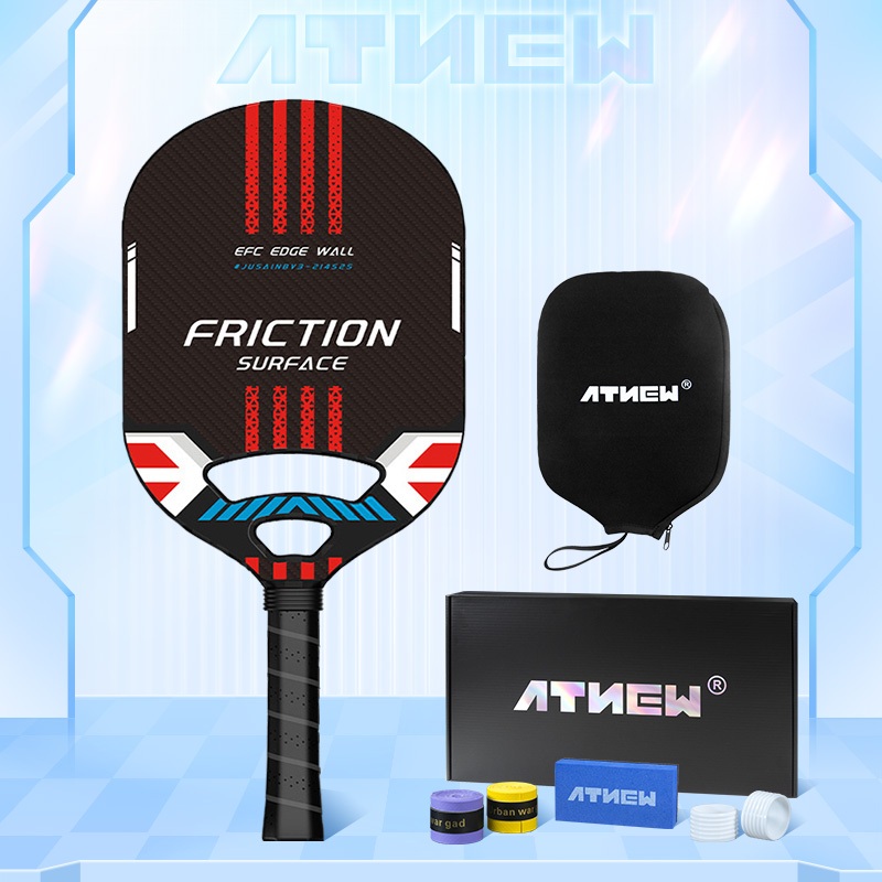 Atnew JSRG-122 3K Carbon Fiber Pickle Racket, 14MM Thickness Hot ...