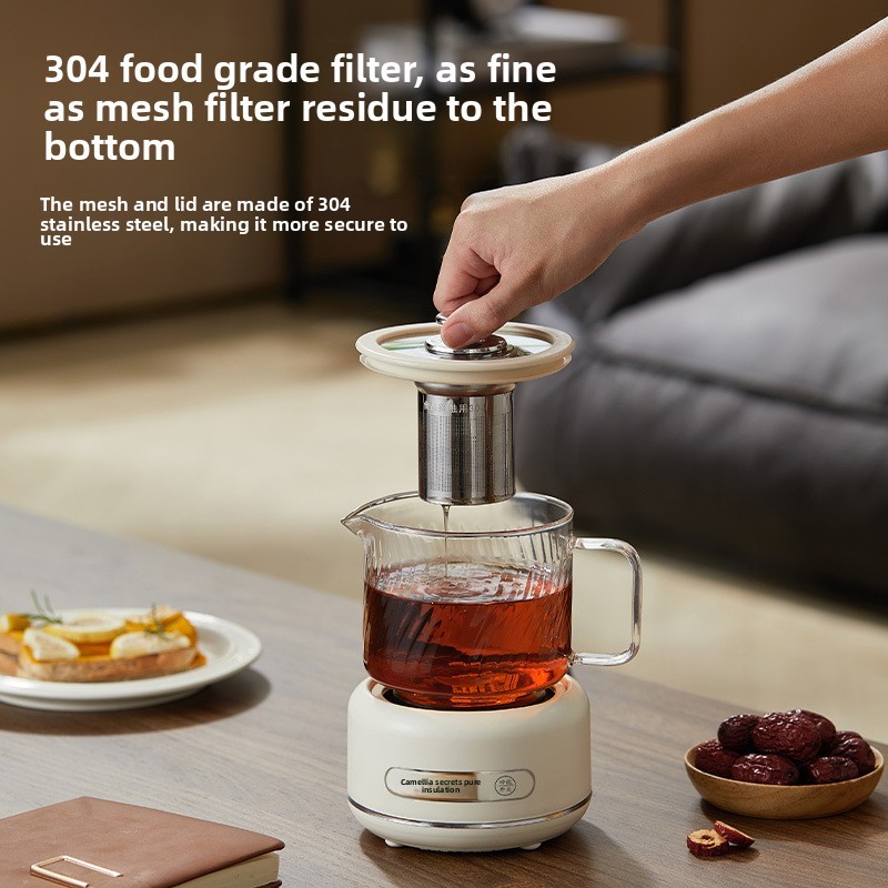 German Health Pot Stew Boiling Integrated Thermostat Pot Small Glass ...