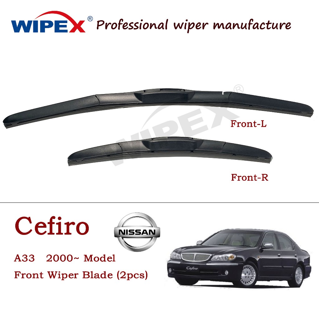 (Original) Nissan CEFIRO A33 2000- Model Front wiper Blade Car Window ...