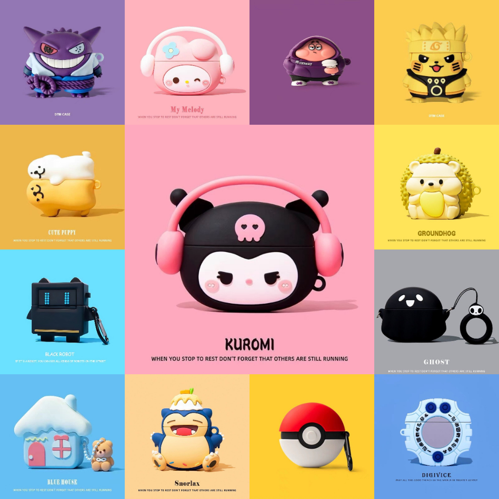 For Baseus BP1 Pro Earphone Case Casing Personality kulomi durian ...