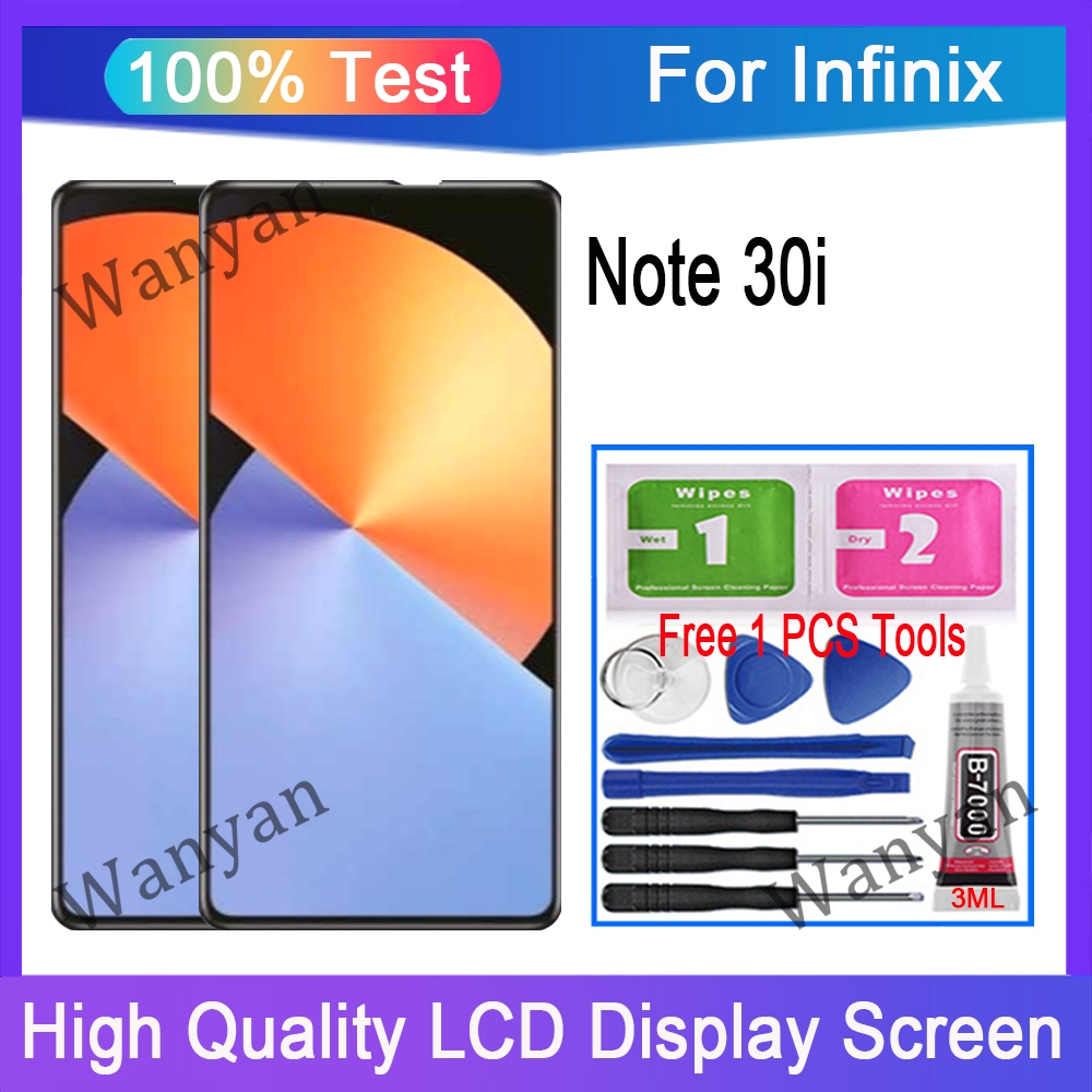 Original AMOLED TFT For Infinix Note 30i X6716 LCD Touch Screen ...