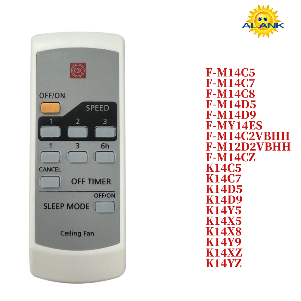 Genuine KDK FOR KDK PANASONIC 3 Speed Ceiling Fan Remote Control F ...