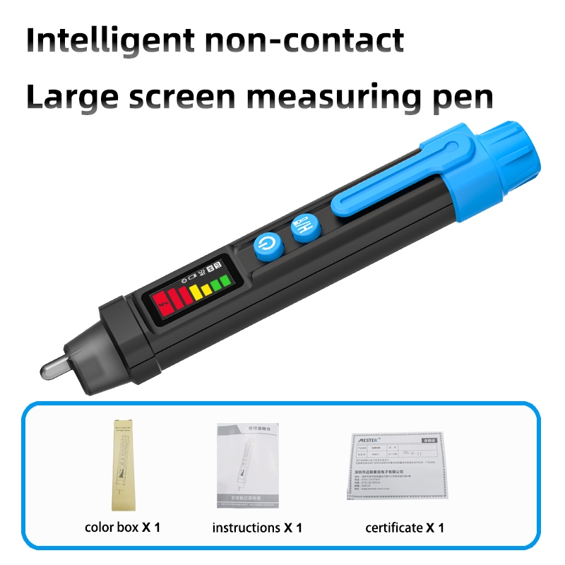 Color Screen Electric Test Pen 1,000V Electric Test Pen AC Induction ...