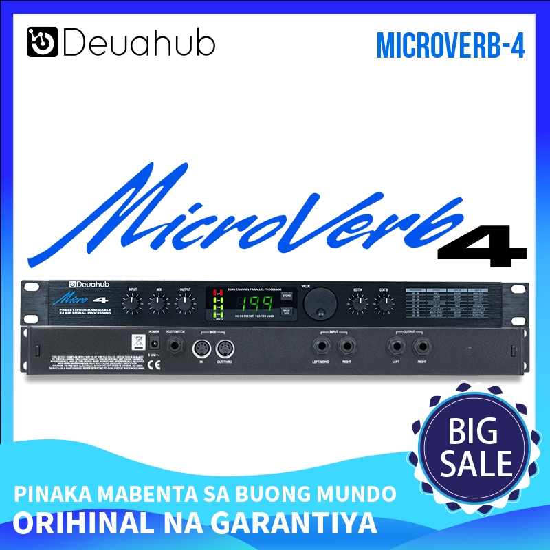 Deuahub efek vocal microverb 4 made in taiwan microphones effect vocal ...