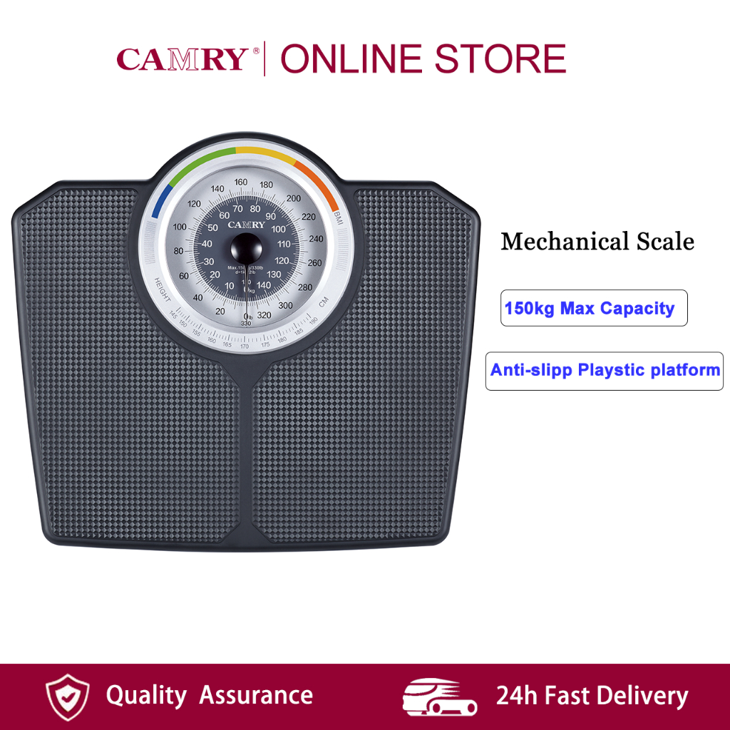 CAMRY Premium Mechanical Personal Scale (DT605T)，Analog Scale for Body ...
