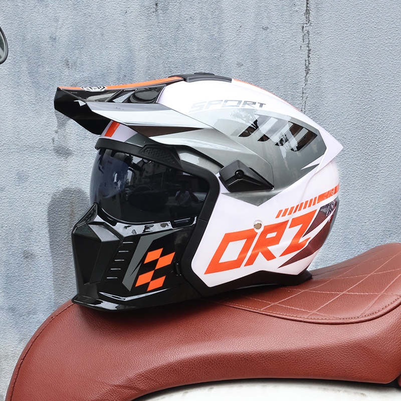 Street Fighter Combination Helmet Motorcycle Helmet Men's and Women's ...