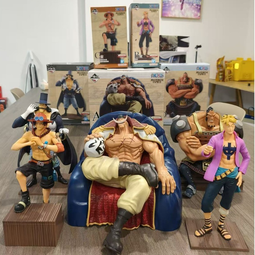 Bandai Ichiban Reward One Piece Whitebeard Pirates Series Ace Marco ...