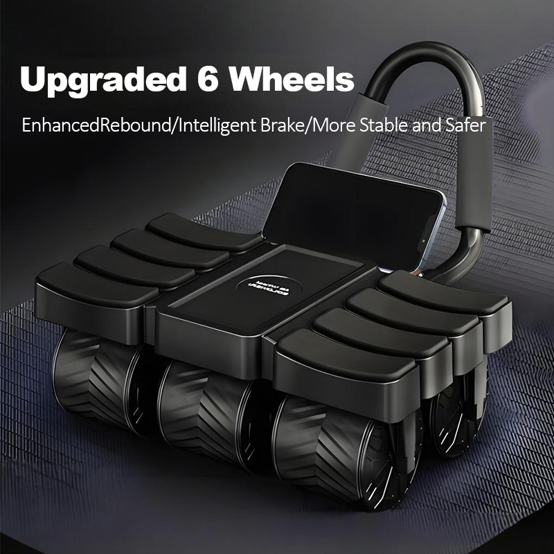 FUYOGI Ab Rollers Wheel Automatic Rebound Professional Elbow Support ...