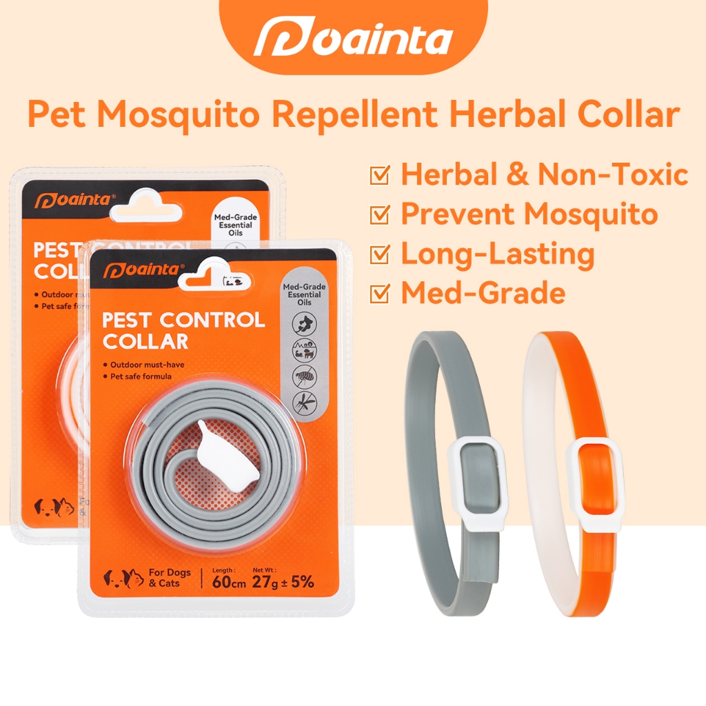 PUAINTA Pet Anti Tick Flea Mite Herbal Collar Prevent Mosquito Long ...