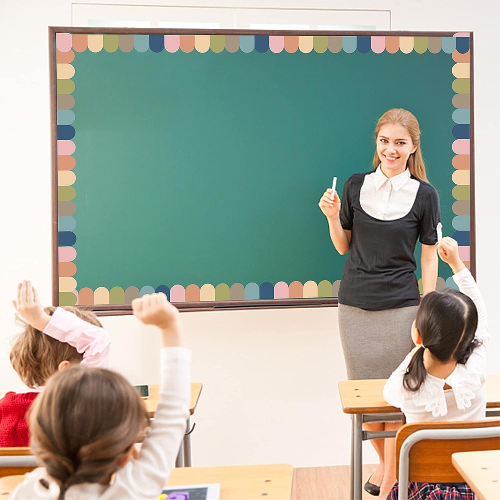 Waterproof Bulletin Board Border Sticker Bulletin Board Border ...