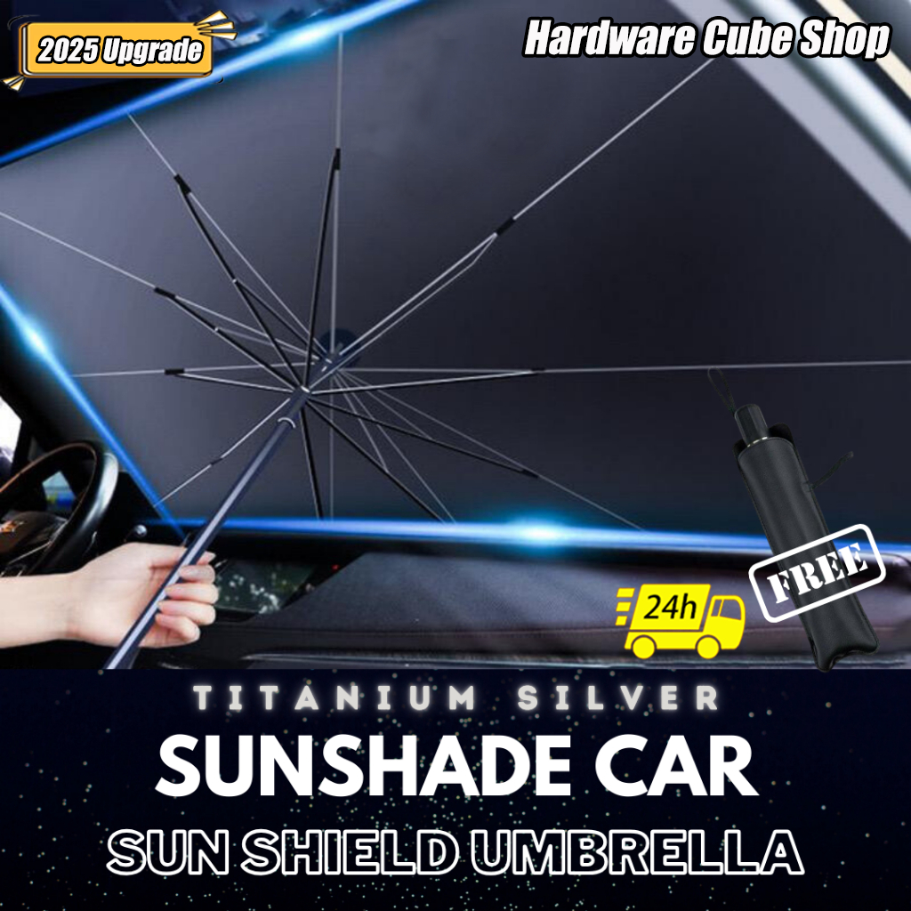 Car Window Sun Shade Car Windscreen Sunshade Car Sun Shield Umbrella ...