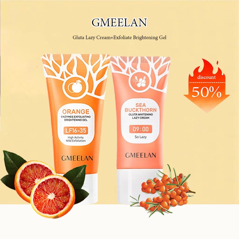 GMEELAN Glutathione whitening lazy cream 30g natural no fake white ...
