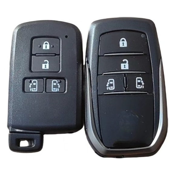 4-Button Toyota Alphard 0120 Smart Remote Car Key | Shopee Malaysia
