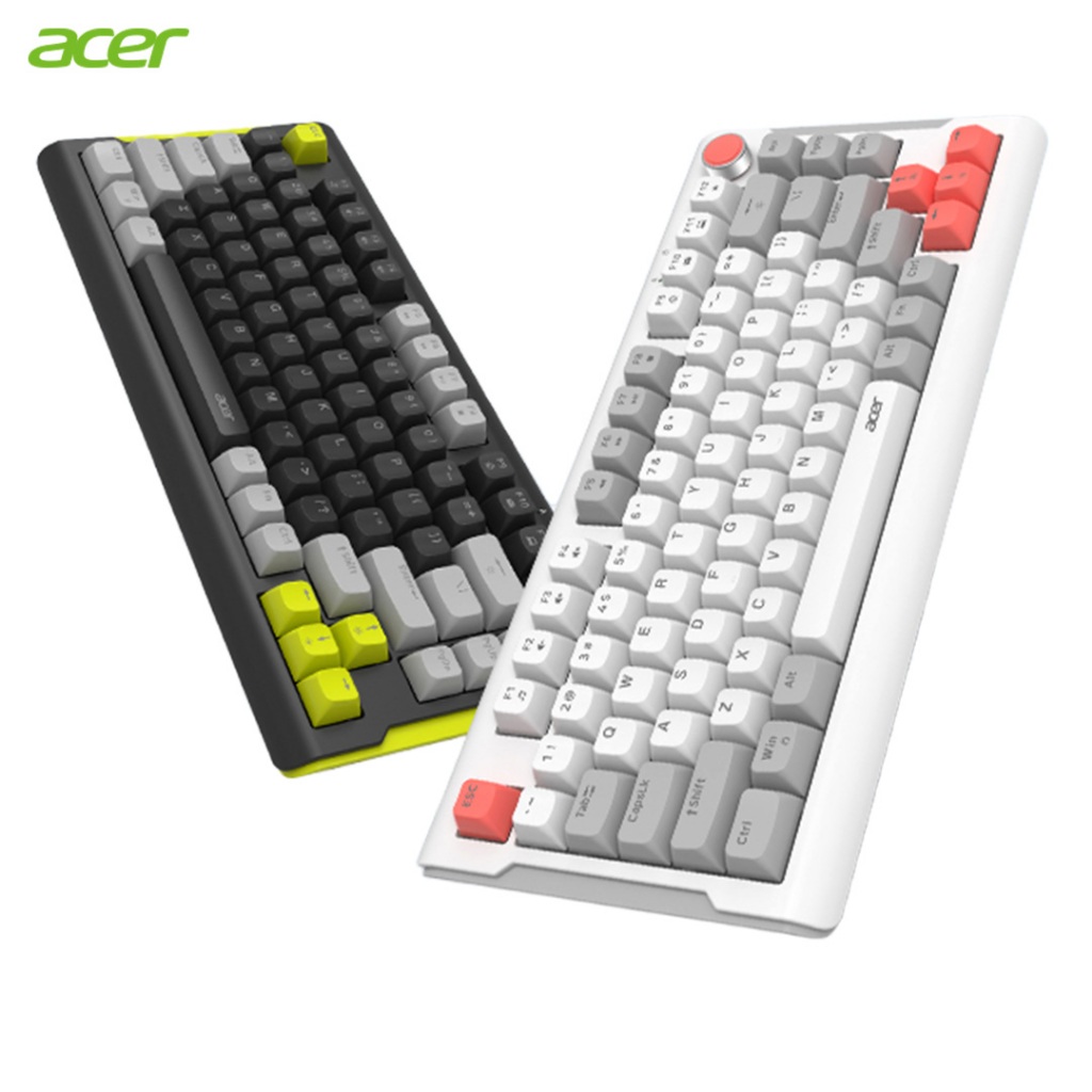 Acer Mini Keyboard OKW223 Wired / Wireless Available 80-Key Compact ...