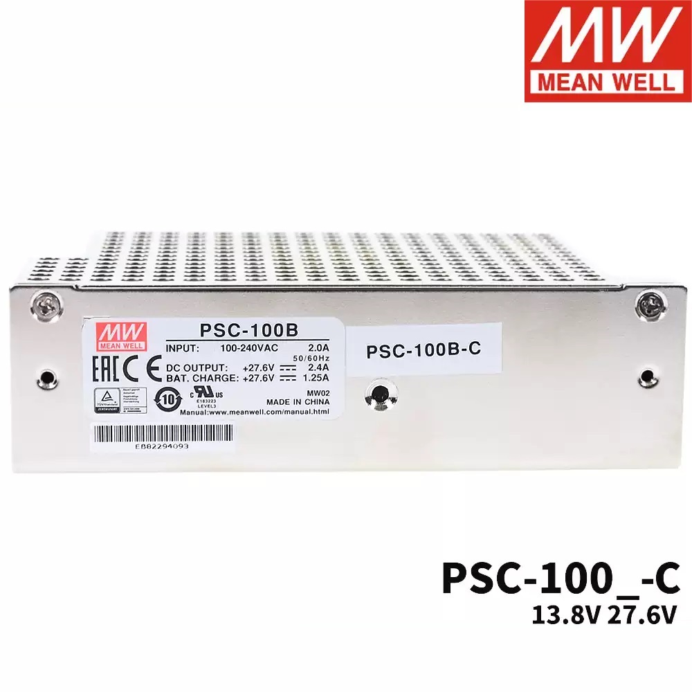 Original MEAN WELL Security power supply PSC-100A/100B-C 100W 12V/24v ...