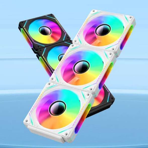 Powertrain PRISM PLUS 120mm case fan building block PWM ARGB for PC ...