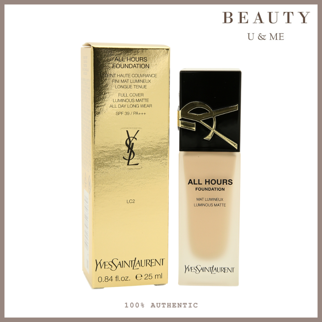 YSL All Hours Foundation 25ml #LC2 | Shopee Malaysia
