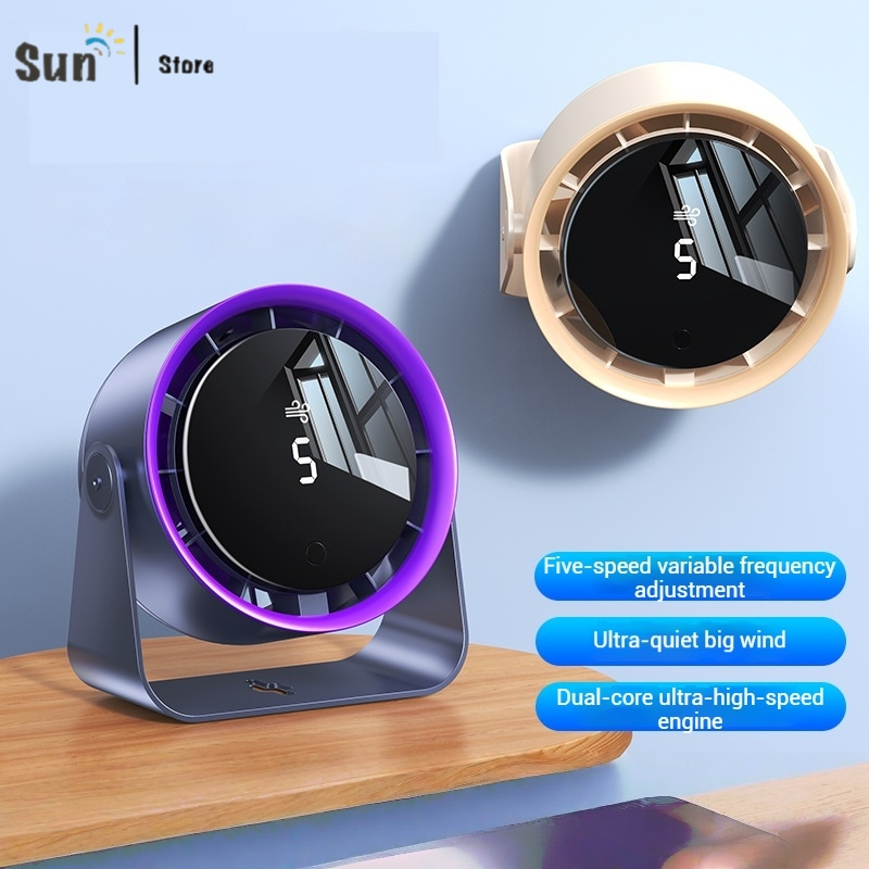 Mini electric fan 6 inch desktop USB table fan suitable for dormitory ...