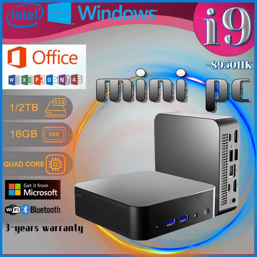 Three Year Warranty 】Original New Portable Mini PC Intel Core i9 8950HK ...
