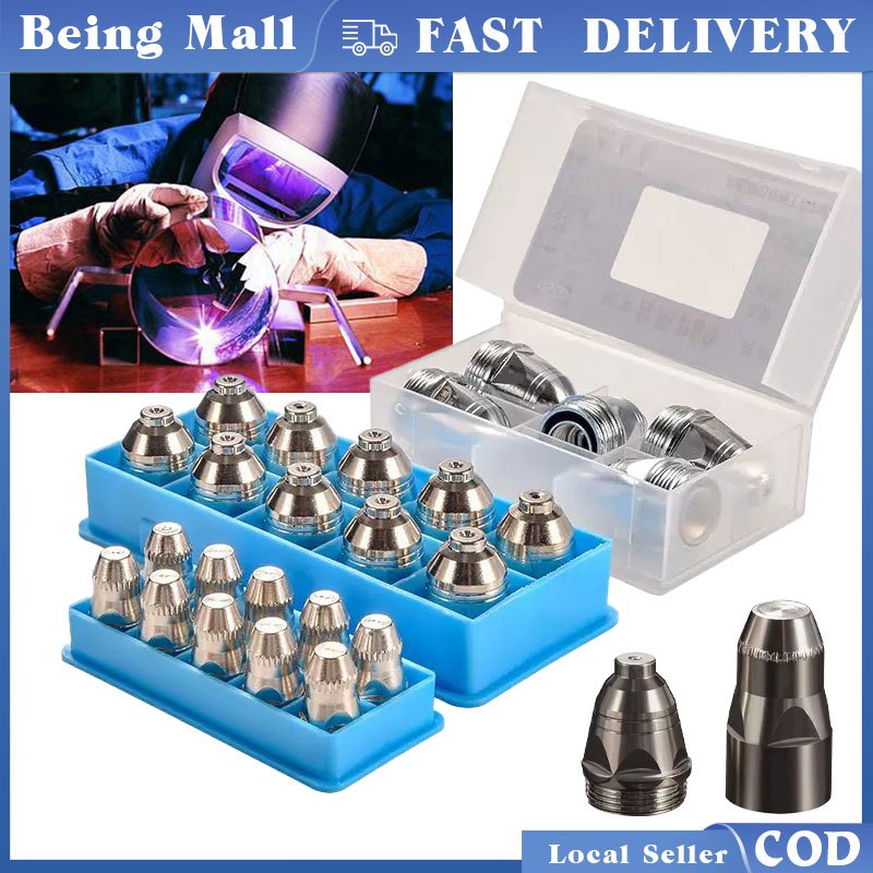 10Set Plasma P80 Nozzle/Electrode/Shield Cup Plasma Cutter Torch Nozzle ...