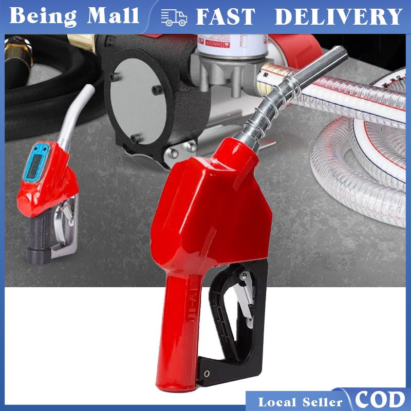 Diesel Petrol Nozzle 1 Inch Fuel Refilling Diesel Oil Pump Nozzle Gun ...