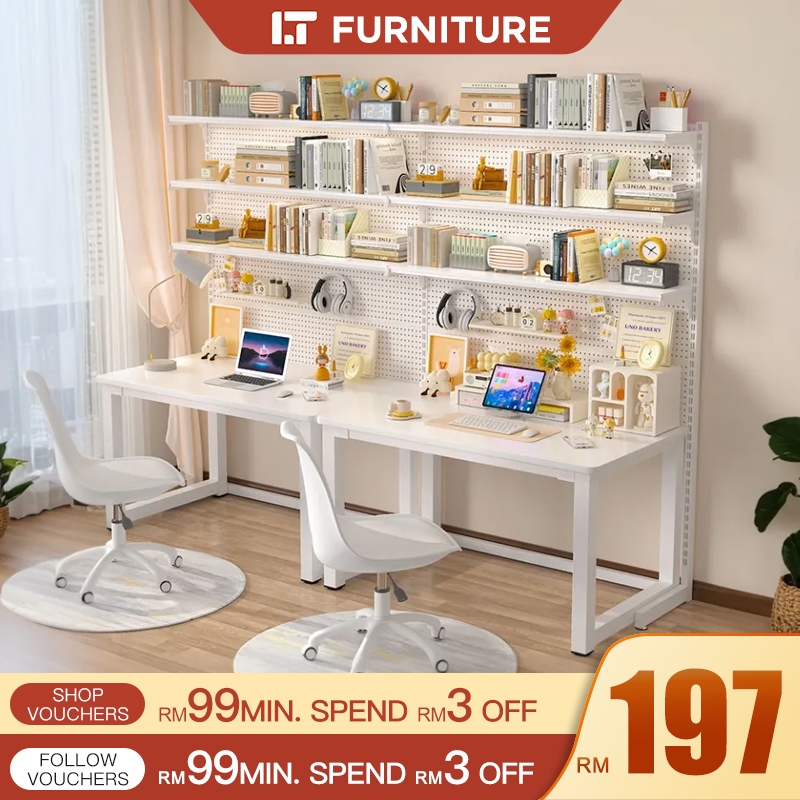 Rak Buku Besi Book Rack Pegboard Organizer Book Shelf DIY Utility Shelf ...