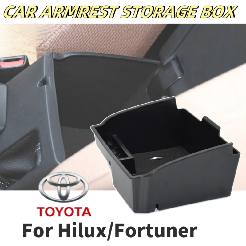 For Toyota Hilux Fortuner 2015-2024 Multifunctional Car Armrest Center ...