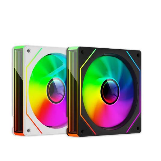 PowerTrain PRISM 7 PRO 120mm case fan PWM ARGB fan for PC cases and ...