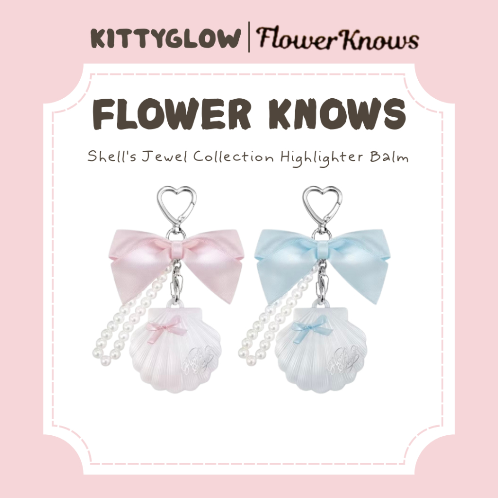 FLOWER KNOWS Shell's Jewel Collection Highlighter Balm | Shopee Malaysia
