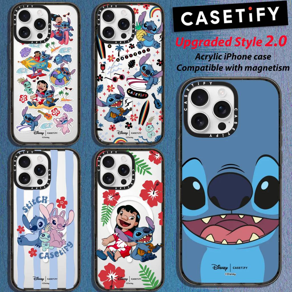 Stitch X casetify Magnetic Phone Case for iPhone 16 15 14 13 12 Pro Max ...
