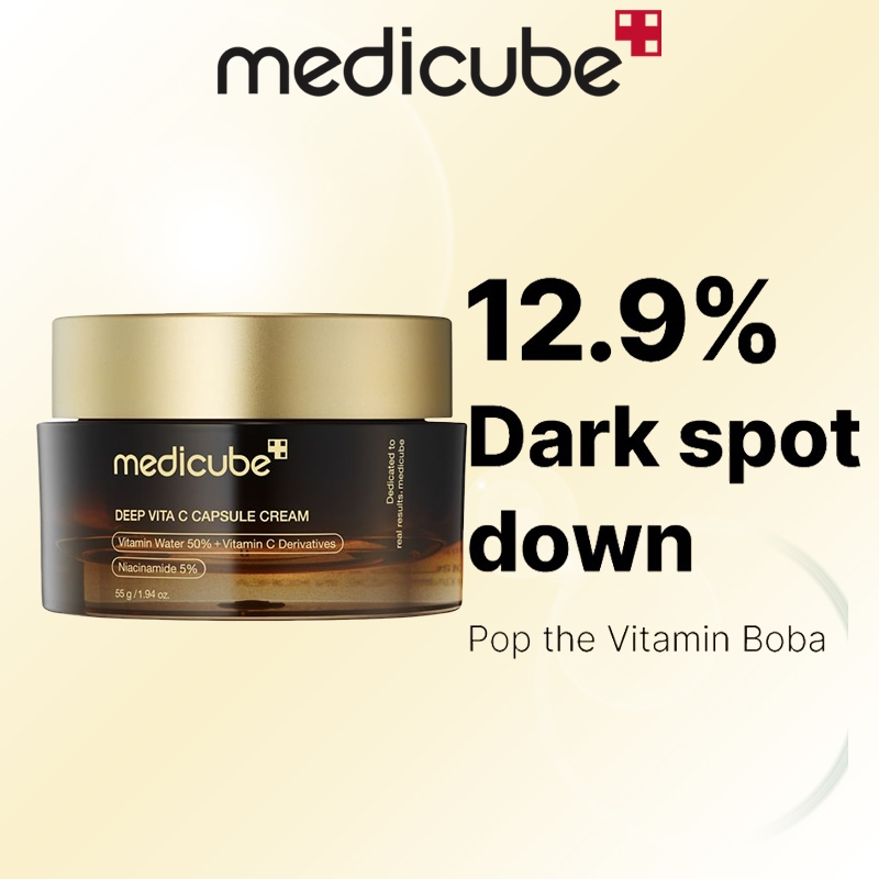 Medicube Deep Vita C Capsule Cream 55g| Brightening | Firming | Skin ...