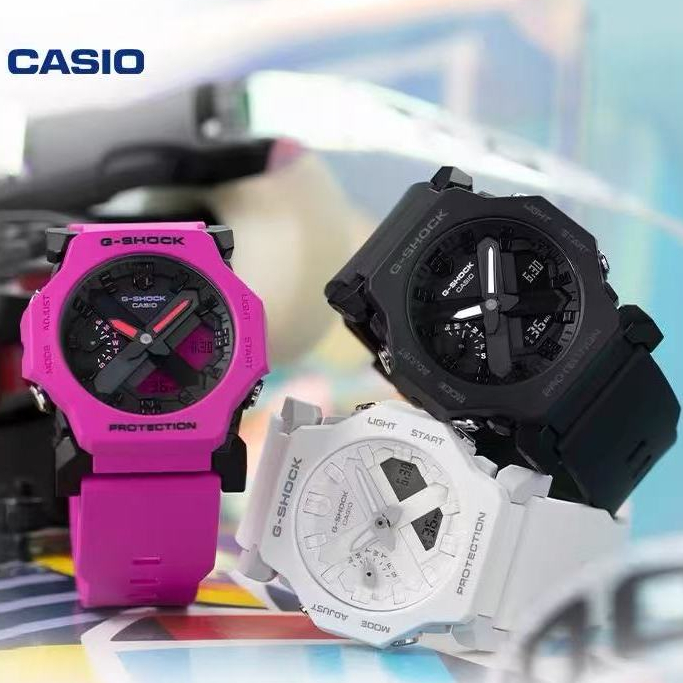 Casio wanita original 100% GA -2300-1A/GA- 2300-7A/GA- 2300-4A/ g shock ...