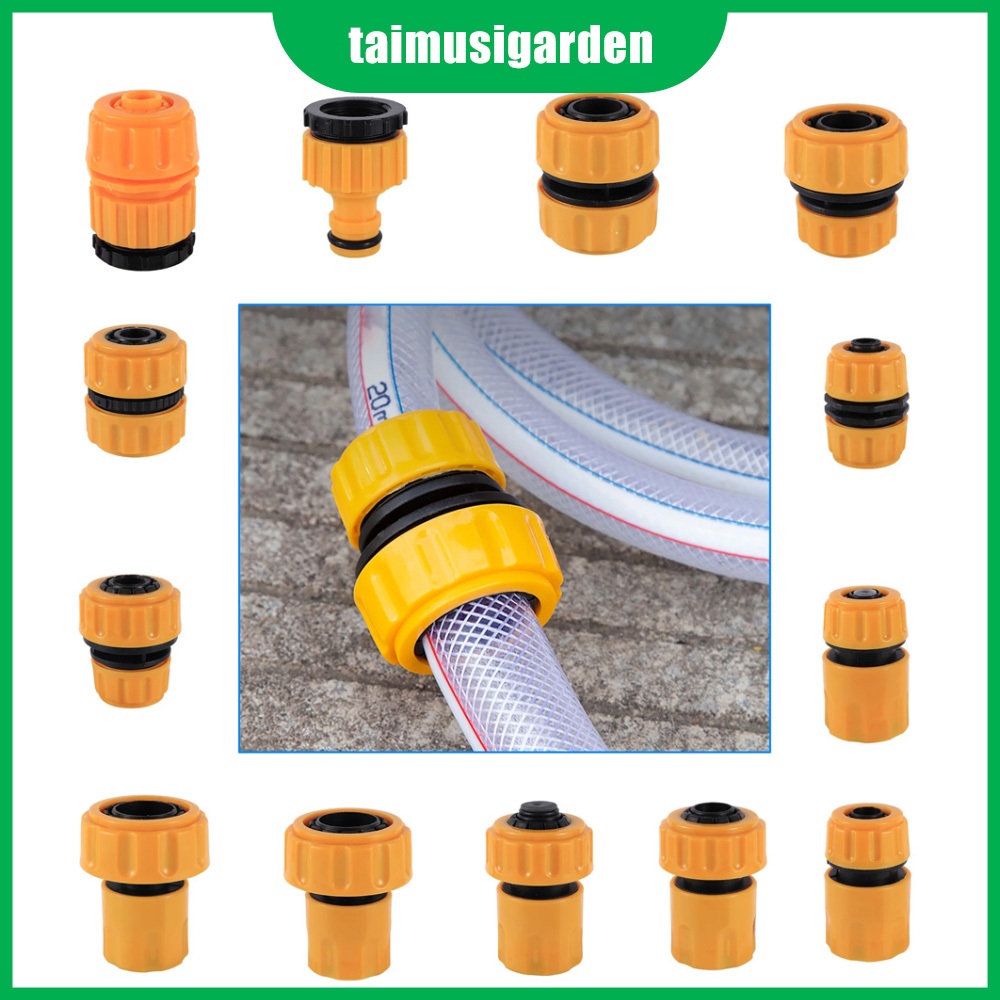 Garden Quick Water Connector 1/2" 5/8" 1" Water Pipe Fast Joint Hose ...