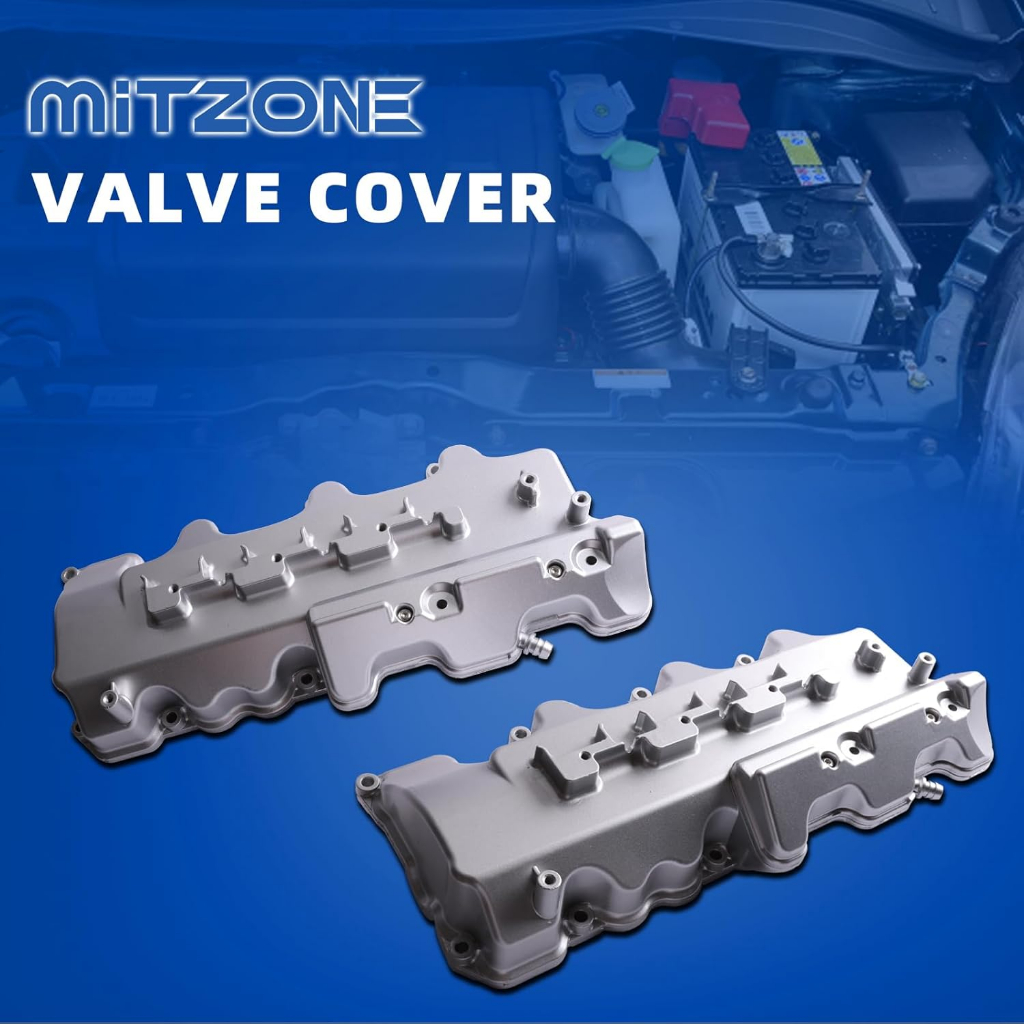 aluminum Mercedes M112 Engine Valve Cover Driver Left RIGHT Side W163 ...